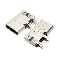China USB Type C Female Upright Dip Connector for sale