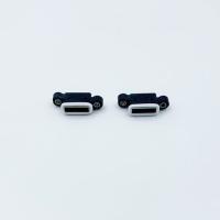 China Waterproof Micro USB AB Type Female Right Angle SMT With Screw Hole Connector IP67 for sale