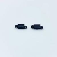 China Waterproof Micro USB AB Type Female Right Angle SMT With Screw Hole Connector IP67 for sale