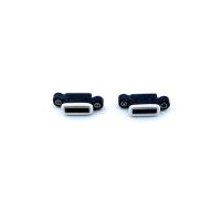 China Waterproof Micro USB AB Type Female Right Angle SMT With Screw Hole Connector IP67 for sale