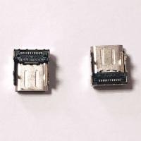 China USB 3.1 24P Female Right Angle SMT + DIP Connector With Double Shield for sale