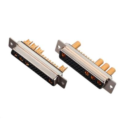 China D - SUB 36W4 Female Solder Type 40A Connector for sale