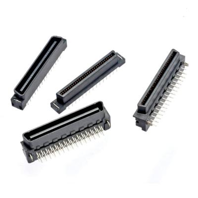 China 1.27mm Pitch Board to Board 60P 90 Degree DIP Connector for Motherboard 1A 500V for sale