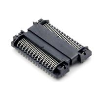 China 1.27mm Pitch Board to Board 60P 90 Degree DIP Connector for Motherboard 1A 500V for sale