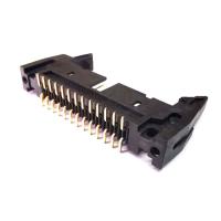 China 2.54mm Pitch Ejector Header With Lock SMT Type Connector 3A 500V for sale
