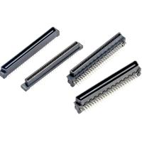 China 1.27mm Pitch 100 Pin Board to Board Female Vertical DIP Connector LCP Phosphor Bronze for sale