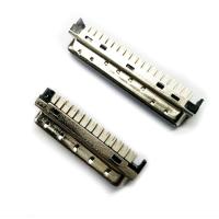 China Half Pitch SCSI DB 50P Male Piercing Connector For Cable for sale