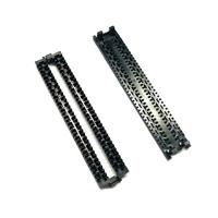 China Half Pitch SCSI DB 50P Male Piercing Connector For Cable for sale
