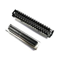 China SCSI Half Pitch DB 68P Female Crimp Connector for sale