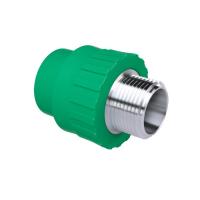 China PPR Plastic Pipe Fittings for Hot Water Supply PN20 PN16 PN25 20mm to 110mm for sale