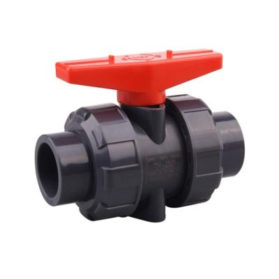 China 50mm Plastic Pvc Ball Valve With Epdm Rubber for sale