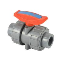 China 50mm Plastic Pvc Ball Valve With Epdm Rubber for sale