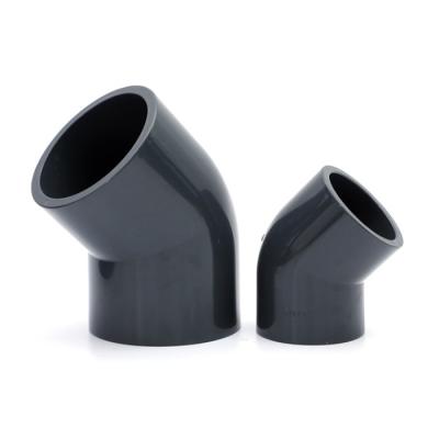 China High Pressure Sch80 PVC Pipe Fittings 1/2-12 Inch PN16 DIN Standard Chemical Industry for sale