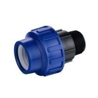 China Plastic Easy Connect Casting 20mm Pp Saddle Clamp Irrigation Pipe Fitting Pn10 for sale