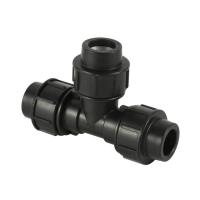 China Plastic Pn10 PN16 Irrigation Elbow HDPE PP PE Compression Fittings for sale