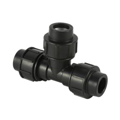 China Plastic Pn10 PN16 Irrigation Elbow HDPE PP PE Compression Fittings for sale