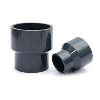 China DIN Standard PN10 PN16 PVC Pipe Fittings 1/2 to 12 Inch Grey for Irrigation for sale