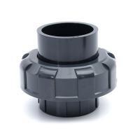 China DIN Standard PN10 PN16 PVC Pipe Fittings 1/2 to 12 Inch Grey for Irrigation for sale