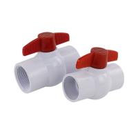 China PVC Compact TIS / ANSI / DIN / JIS Standard Water Ball Valve for sale
