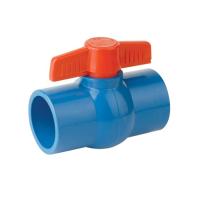 China PVC Compact TIS / ANSI / DIN / JIS Standard Water Ball Valve for sale