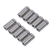 China 304 316L Stainless Steel Adjustable Wall Handrail Standoff for Frameless Glass 50mm for sale