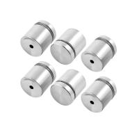 China 304 316L Stainless Steel Adjustable Wall Handrail Standoff for Frameless Glass 50mm for sale