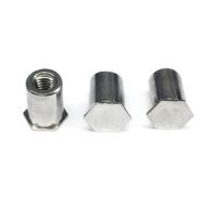 China Steel Zinc Plated PEM Blind Hole Self-Clinching Standoff Riveted Nuts M3 to M10 for sale