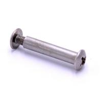 China Silver 10mm M5 Chicago Screw For Binding for sale