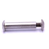 China Silver 10mm M5 Chicago Screw For Binding for sale