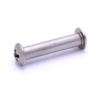 China Silver 10mm M5 Chicago Screw For Binding for sale
