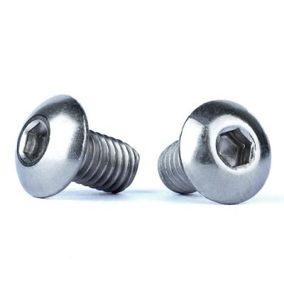 China Hex Socket Pan Head Screw Stainless Steel Zinc Plated M1.7 M2 M6 Metric UNF UNC Thread 4mm to 70mm for sale