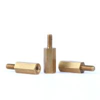 China Brass Thread Hexagon Computer Pcb Pc Mount M4 Male Female Standoff for sale