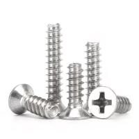 China Stainless Steel Pt Forming Thread Self Tapping Countersunk Screw M6 M8 for sale