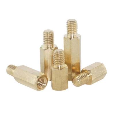 China Thread M3 Pcb Motherboard Brass Standoff Spacer Stud for sale