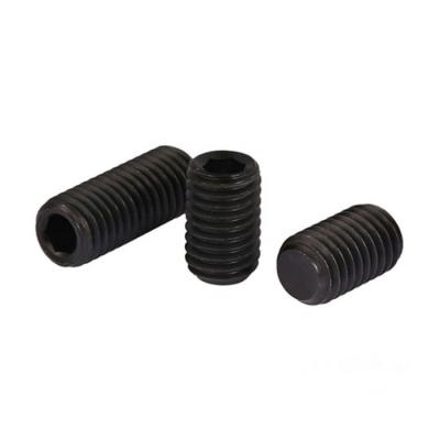 China M2 M3 M4 Carbon Hex Socket Set Screws Alloy Steel Fasteners for sale