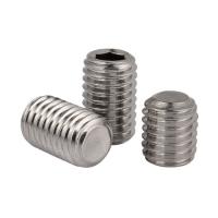 China M2 M3 M4 Carbon Hex Socket Set Screws Alloy Steel Fasteners for sale
