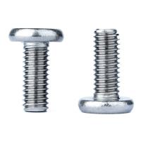 China M1.6 M2 M2.5 M3 Slotted Head Screw Stainless Alloy Steel Fasteners M0.8-M24 for sale