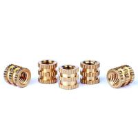 China M2 M3 Brass Insert Nuts For Plastics Mouldings Alloy Steel Fasteners for sale