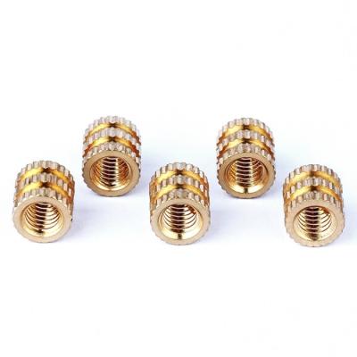 China M2 M3 Brass Insert Nuts For Plastics Mouldings Alloy Steel Fasteners for sale