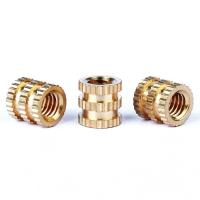 China M2 M3 Brass Insert Nuts For Plastics Mouldings Alloy Steel Fasteners for sale