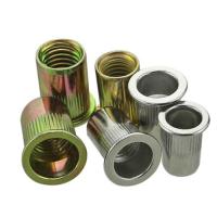 China Custom Flat Head Stainless Steel M6 Blind Rivet Nut for sale