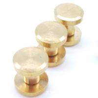 China Brass Screw Rivets For Leather for sale