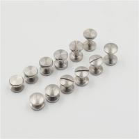 China 316 Stainless Steel M3 1/4 Inch Chicago Screws for Leather Binding Posts for sale