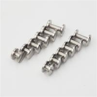 China 316 Stainless Steel M3 1/4 Inch Chicago Screws for Leather Binding Posts for sale