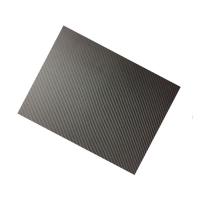 China 3K CNC Carbon Fiber Sheet 1/4 Inch Thickness T300 Strength Custom Cut Moldable for Drone Frames for sale