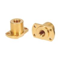 China T10 Metric 10mm Per Revolution Helix Lead Screws 8mm with Anti Backlash Nuts Brass Stainless Steel for sale