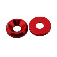 China M16 15mm Id Small Colorful Anodizing Metric Aluminum Countersunk Washer Ring for sale