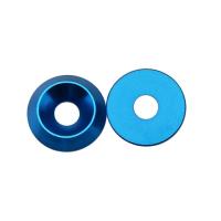 China M16 15mm Id Small Colorful Anodizing Metric Aluminum Countersunk Washer Ring for sale