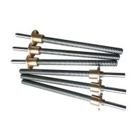 China 304 Stainless Steel T8 Acme Lead Screw 8mm Trapezoidal Thread for 3D Printer CNC for sale