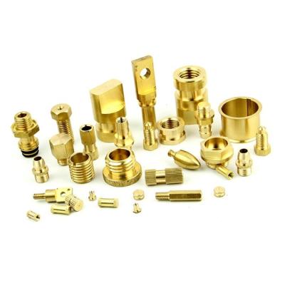 China Custom High Precision H58 H62 H65 Brass CNC Drive Shaft Parts Machining for sale